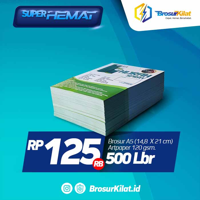 Cetak Brosur Murah Harga Mulai Rp 95 Lembar Cetak Yuk 