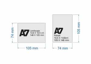 Ukuran kertas Seri A, A0, A1, A2, A3, A4, A5, A6, A7, A8, A9, A10