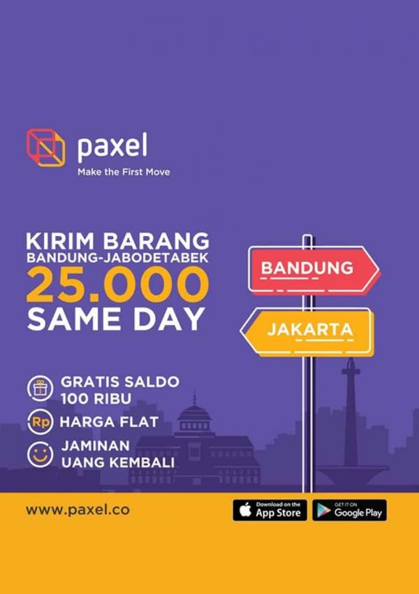 contoh desain brosur ekspedisi