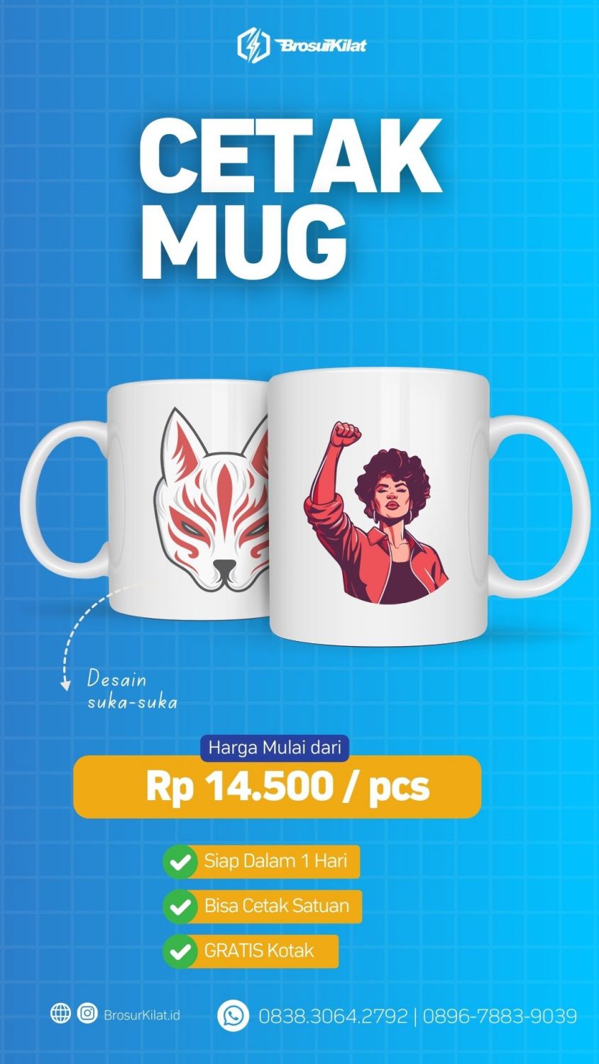 Mau Cetak Mug Custom untuk acara atau promosi usahamu?