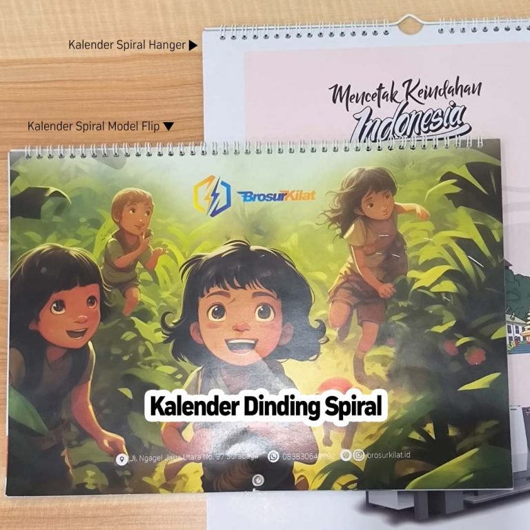 Kalender Spiral: Panduan Lengkap, Manfaat, dan Tips Pemesanan